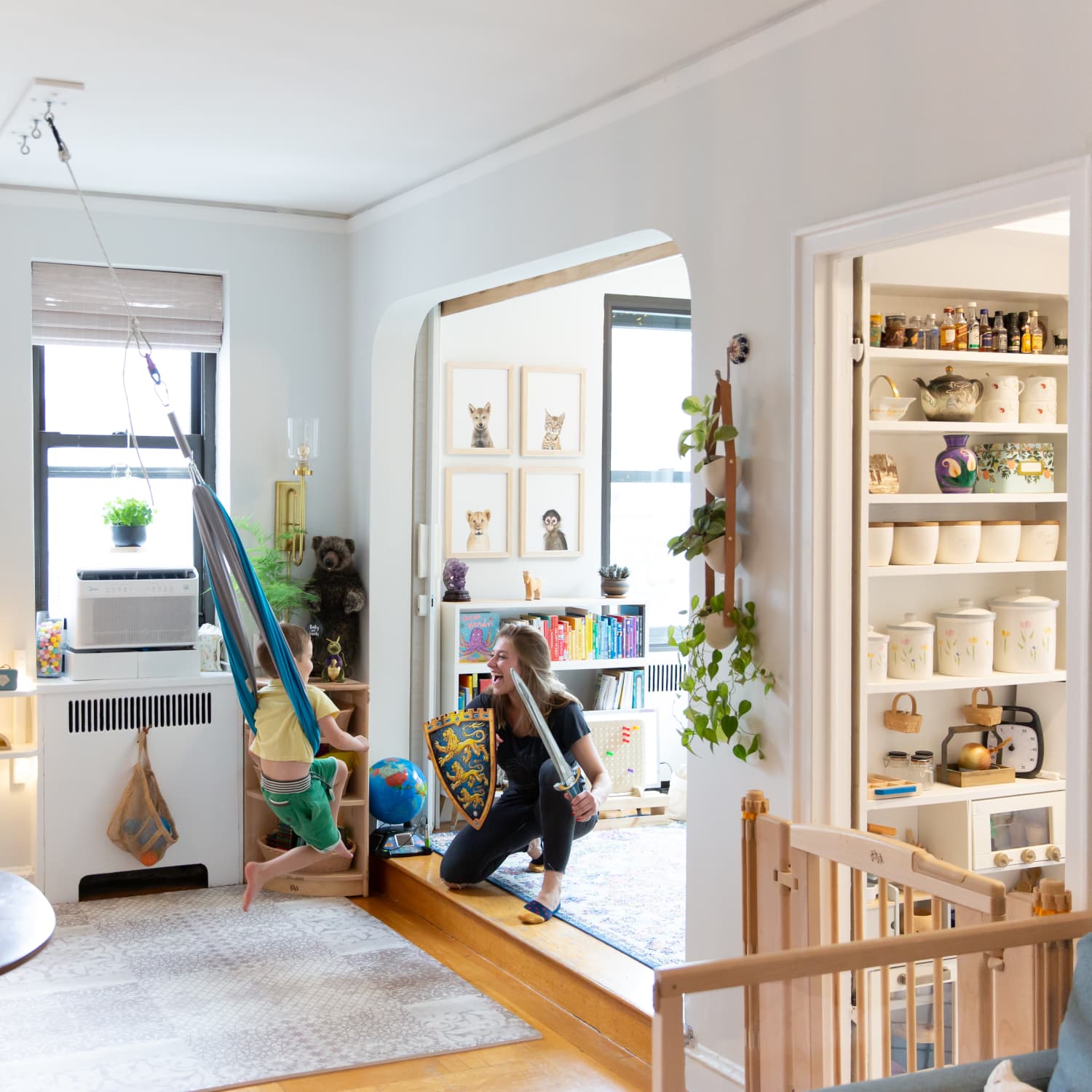 Genius Ideas from Smart Families in Functional Small Spaces Apartment Therapy
